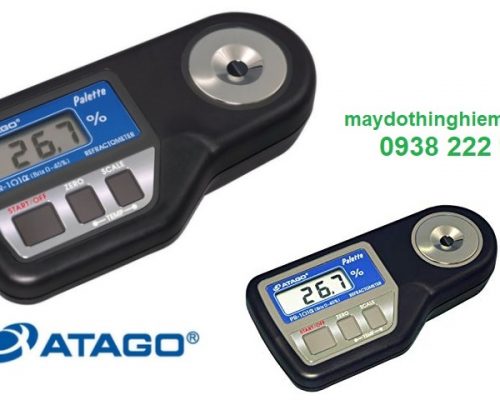 Khúc xạ kế đo độ ngọt Atago PR-101 Alpha » Máy đo thí nghiệm